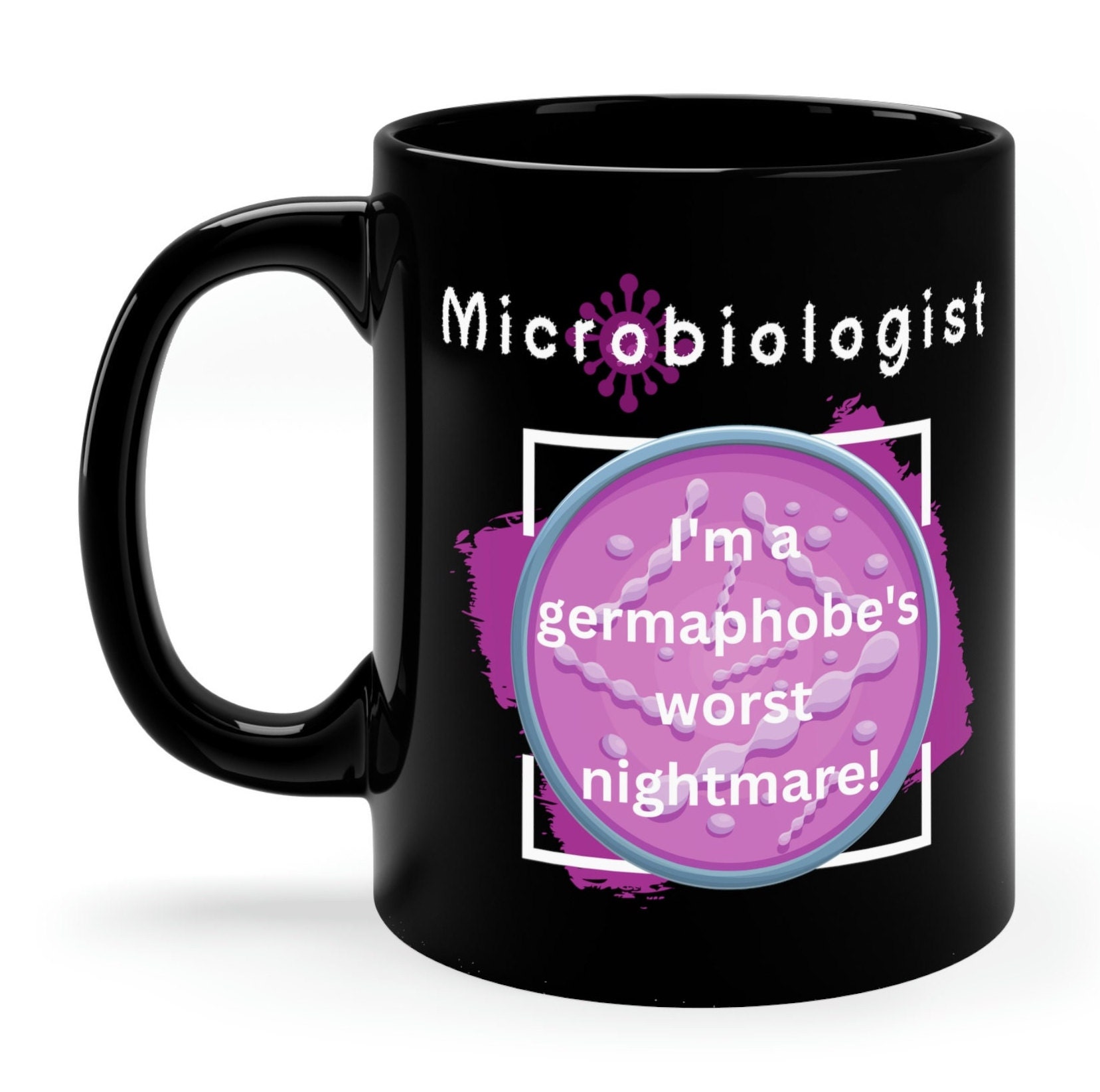 Microbiologist Mug,funny Quote Microbiology Coffee Cup,future Biologist ...