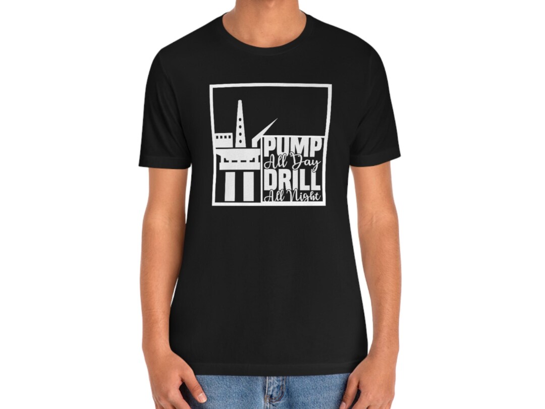 Oil Rig Tshirt,offshore Oil Rig,oil Drilling Rig,oilfield Strong,texas ...