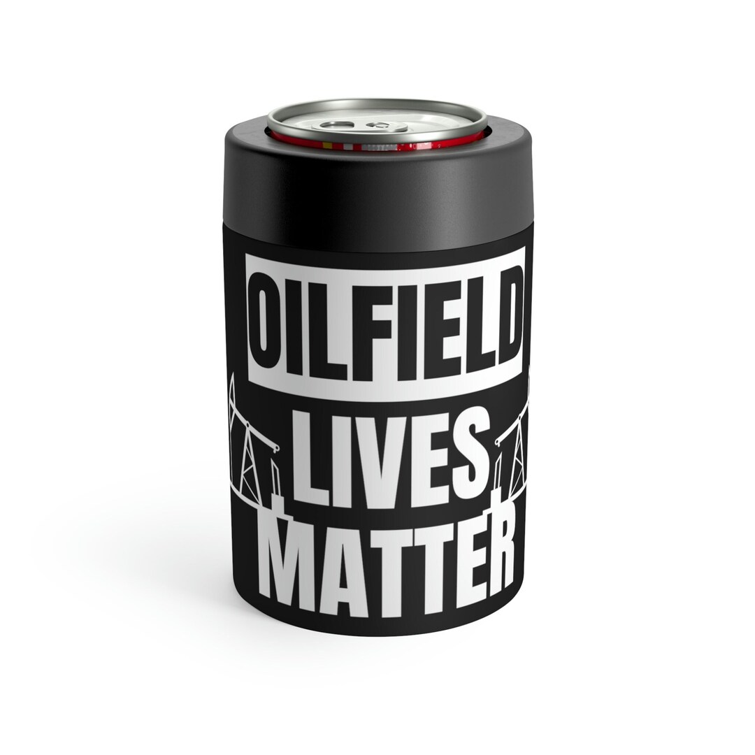 Oilfield Can Holder,oilfield Coozie,stainless Steel Bottle Holder ...