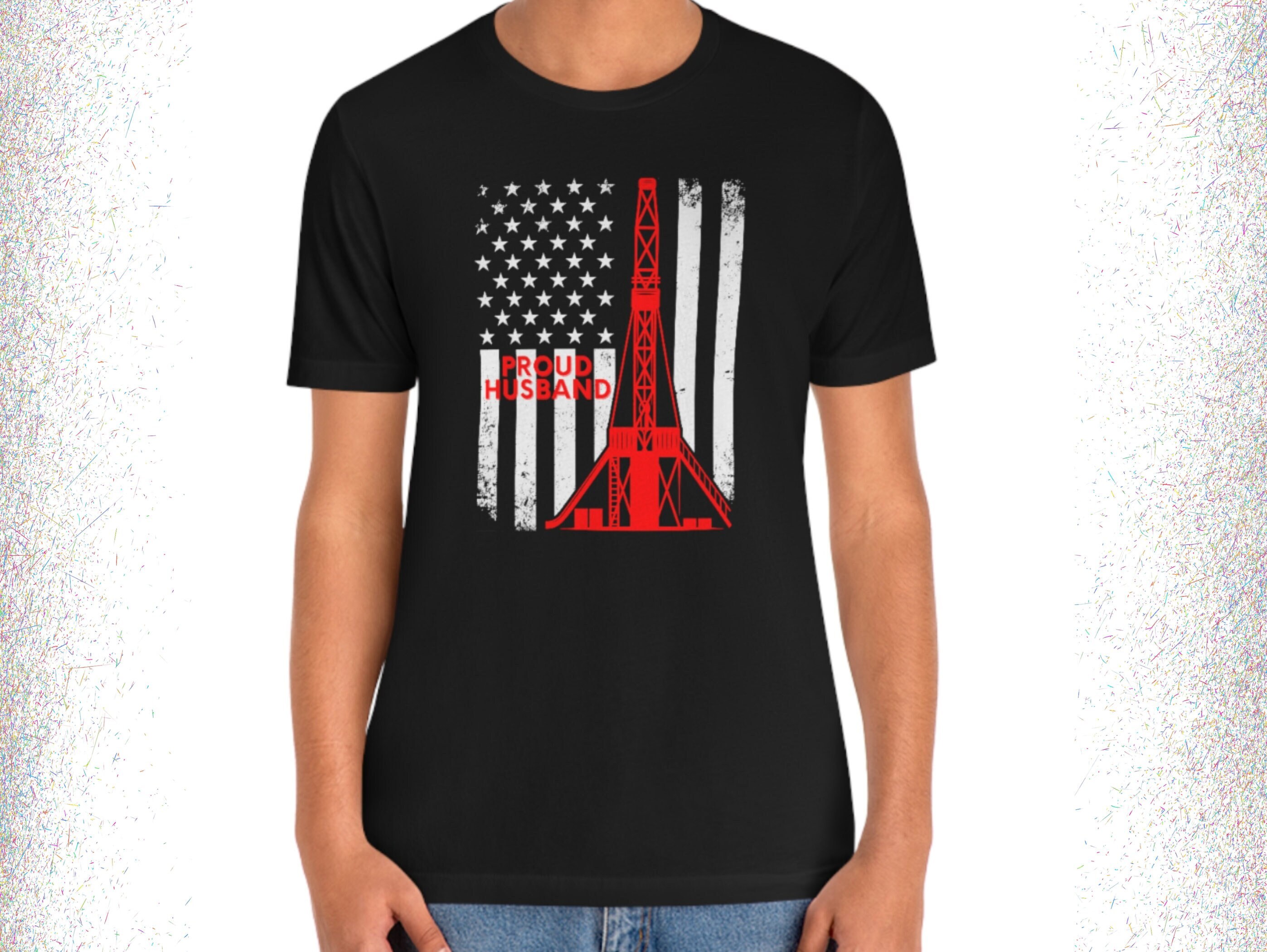 Oil Rig Tshirt,offshore Oil Rig,oil Drilling Rig,oilfield Strong,texas ...