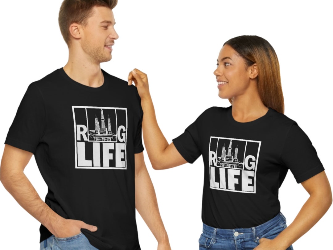 Oil Rig Tshirt,offshore Oil Rig,oil Drilling Rig,oilfield Strong,texas ...