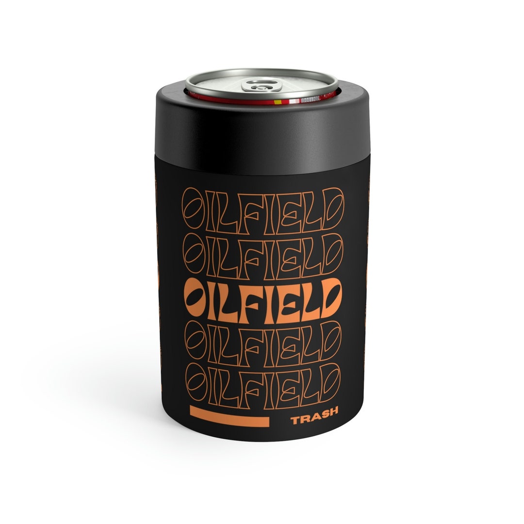 Oilfield Can Holder,derrick Gift for Pipeline Dad,oilfield Trash Cooler ...