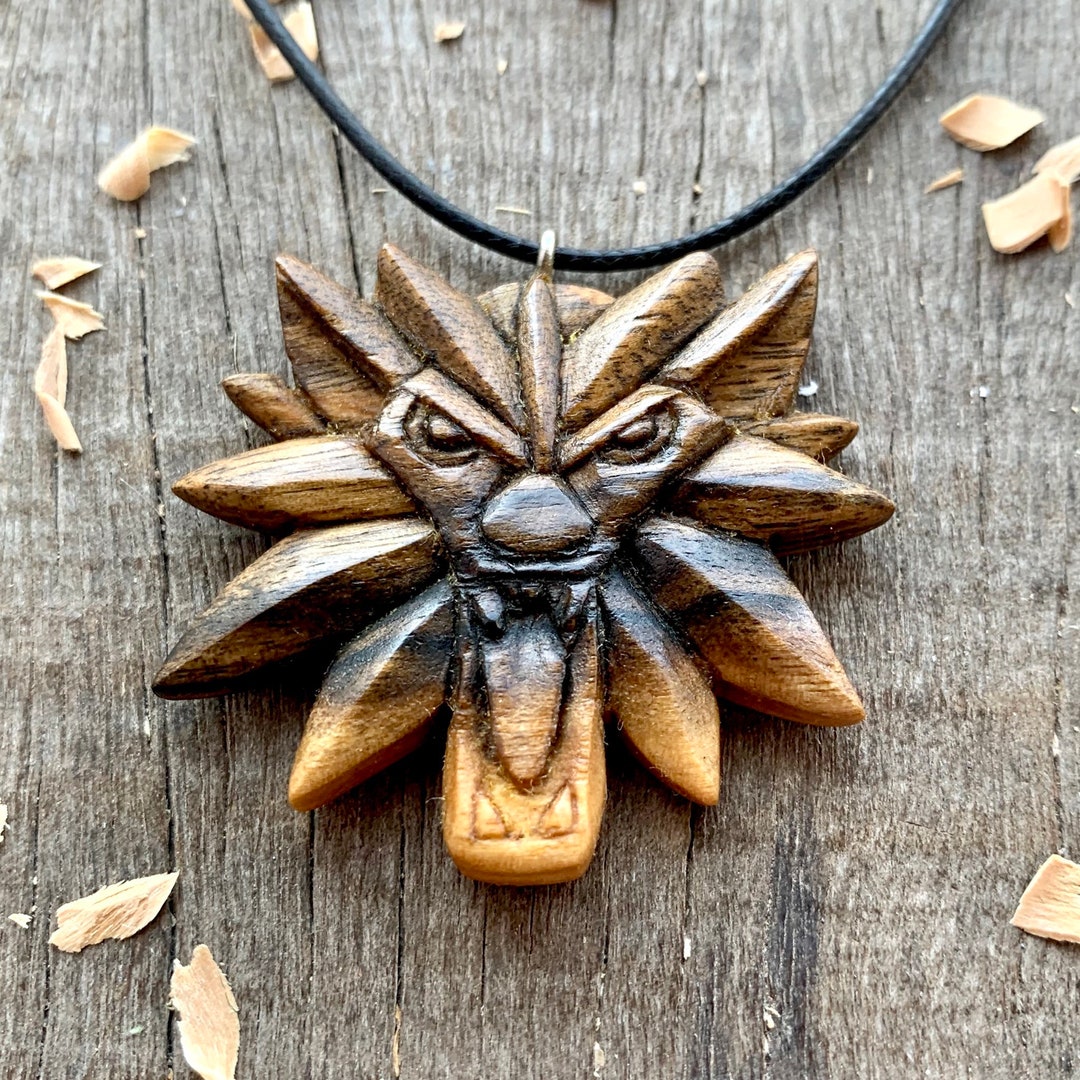 Witcher Wolf Pedant Geralt of Rivia Official Witcher Netflix Medallion ...