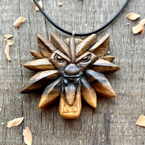 Witcher Wolf Pedant Geralt of Rivia Official Witcher Netflix Medallion ...