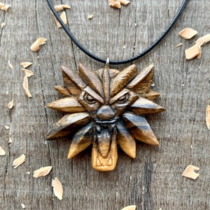 Witcher Wolf Pedant Geralt of Rivia Official Witcher Netflix Medallion ...