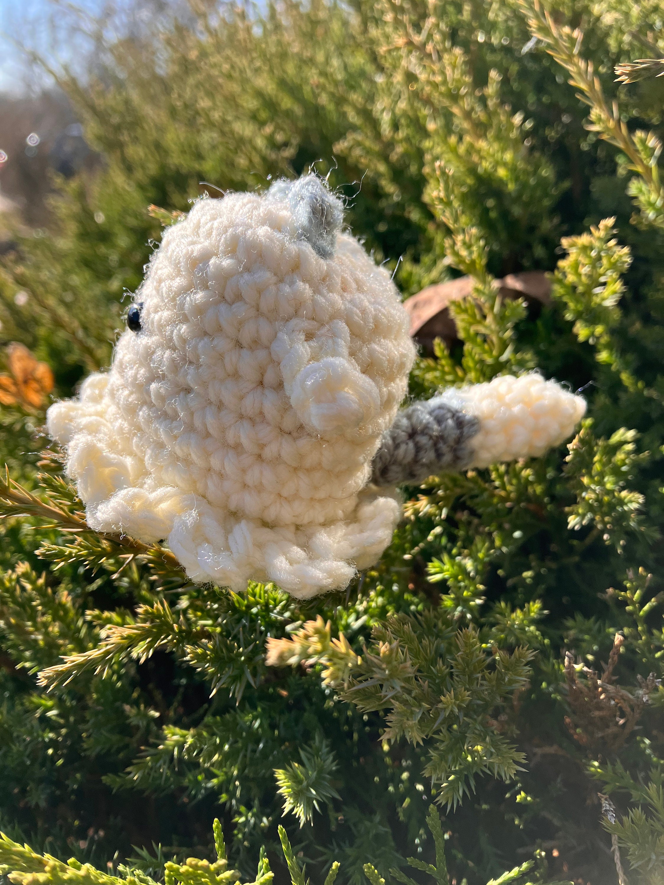 Palworld Inspired Swee Ice Pal Amigurumi Crochet Toy Handheld Size - Etsy