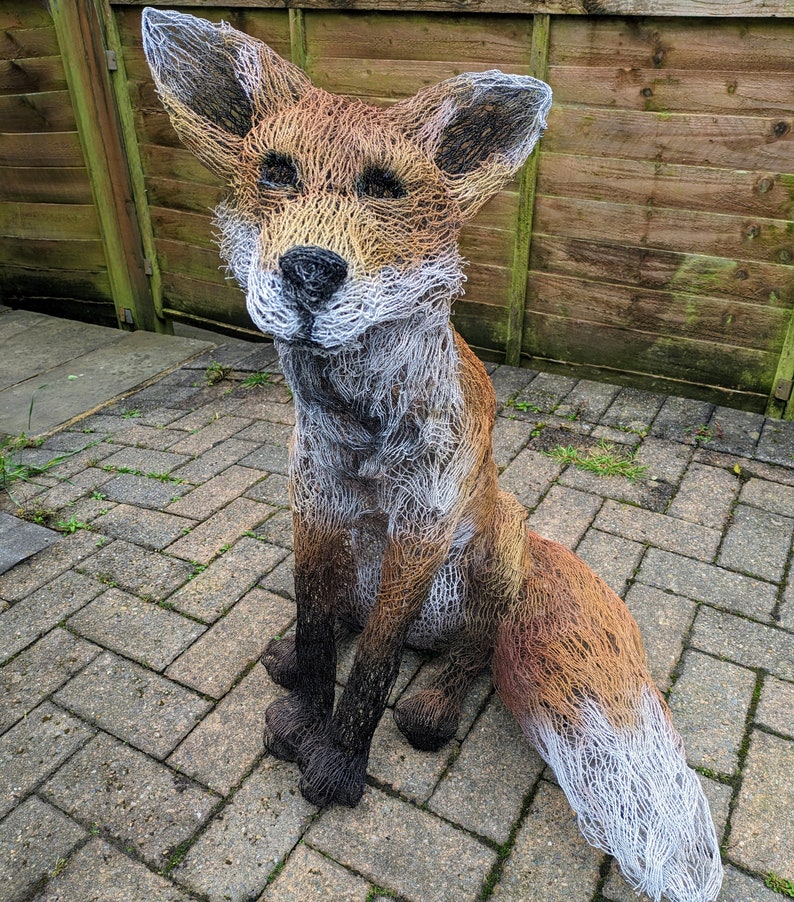Mr Fox Wire Sculpture - Etsy