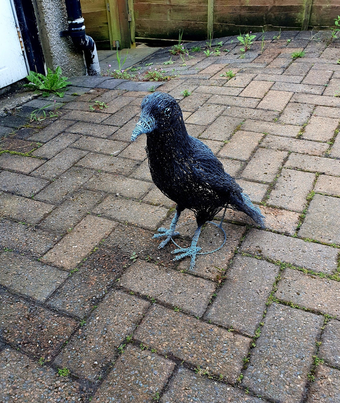Crow Wire Art Bird - Etsy