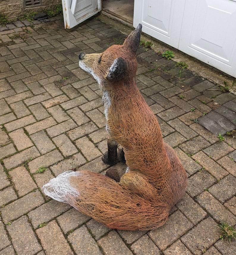 Mr Fox Wire Sculpture - Etsy