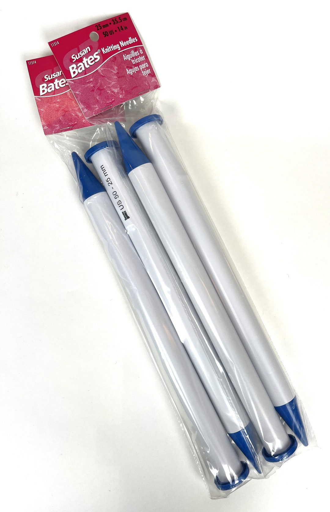 Susan Bates Luxite Single Point Knitting Needles, Size: US50, 14 Inches ...