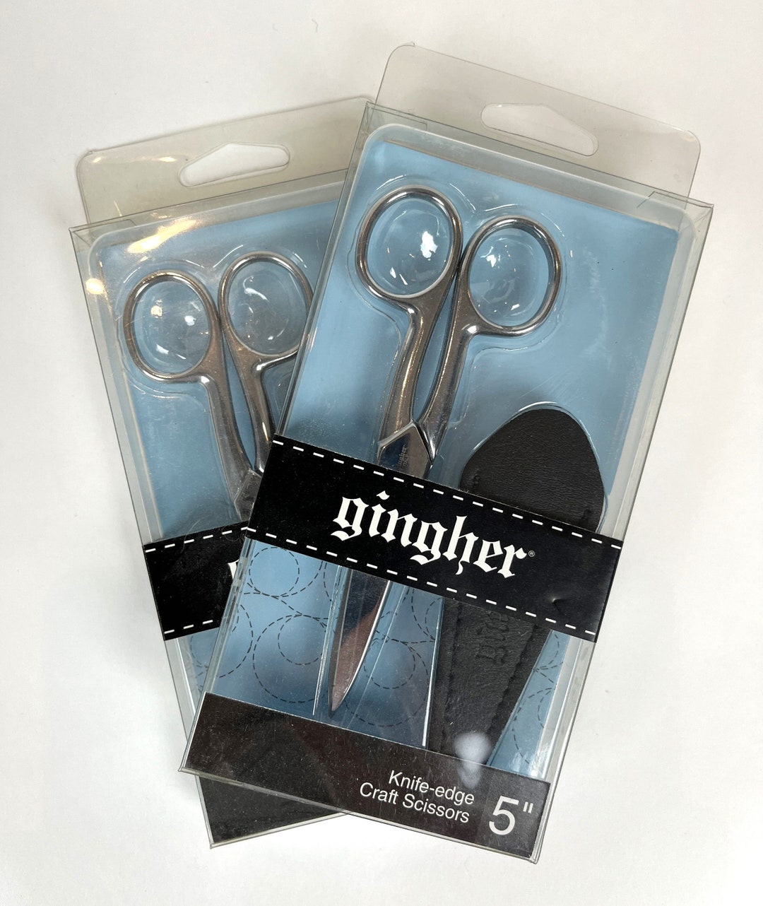 Ginger 5" Craft Scissors With Leather Sheath - Etsy