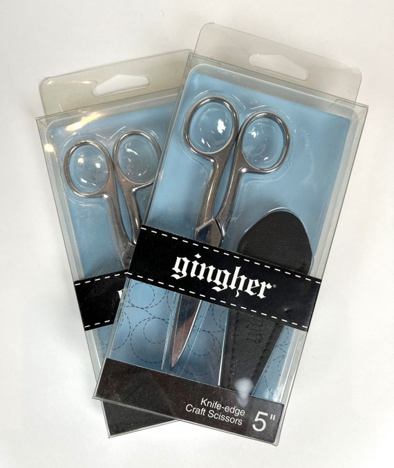 Ginger 5 Craft Scissors With Leather Sheath - Etsy