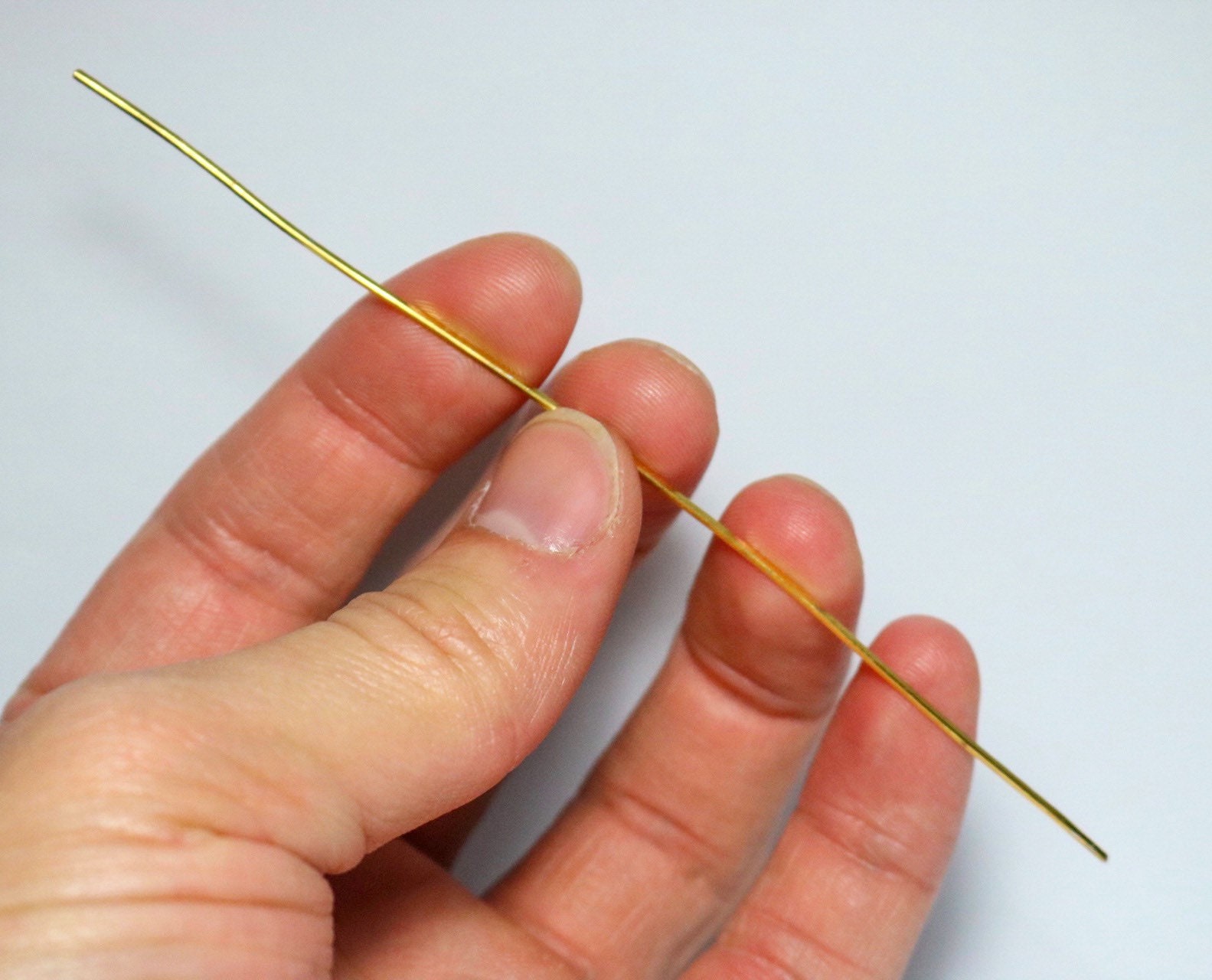 6” Inch Gold Metal Wire / Electrode 99.99% Pure Element 79 Au 24k 1mm ...