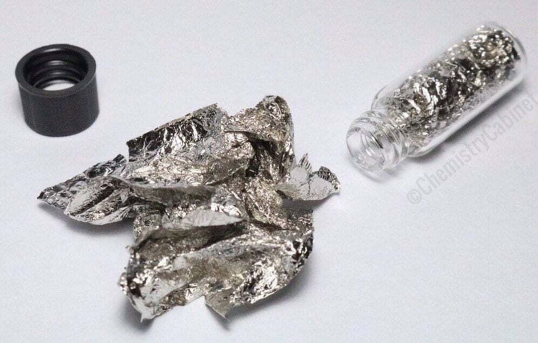 Palladium Metal Foil 99% Pure Element 46 Pd Chemistry Sample - Etsy