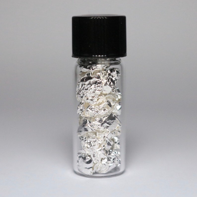 Silver Metal Foil 99.99% Pure Element 47 Ag Chemistry Sample | Etsy