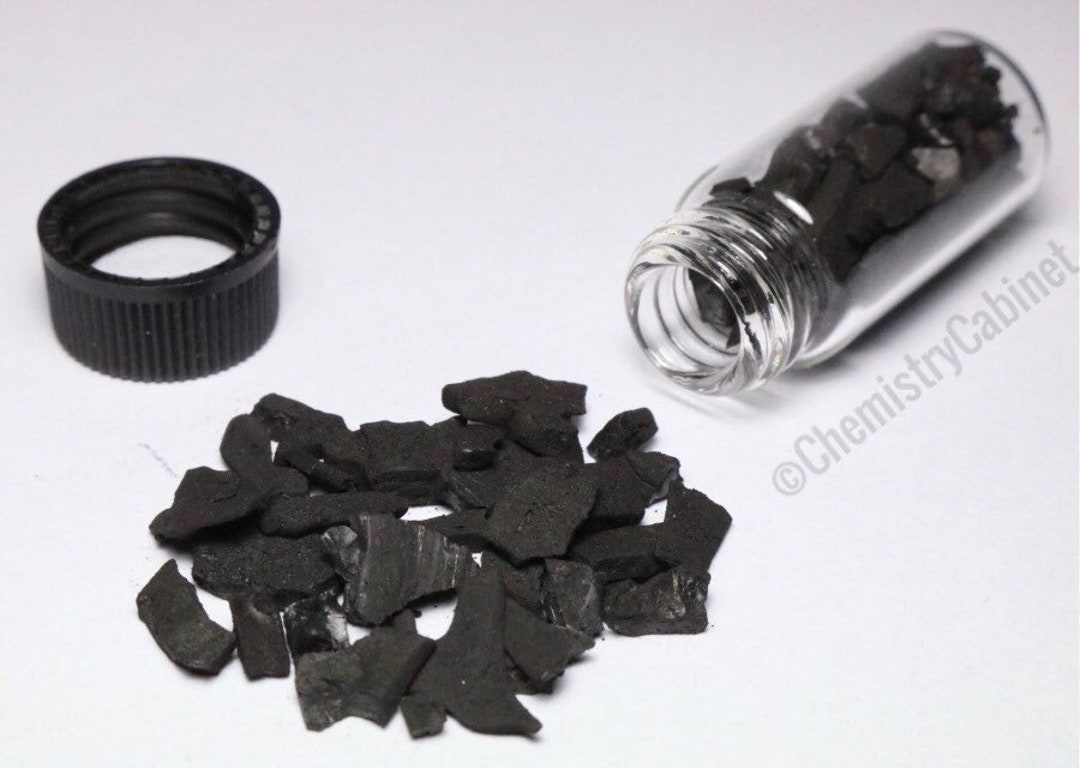 Activated Carbon, Granulated Charcoal High Purity Element 6 C Chemistry ...