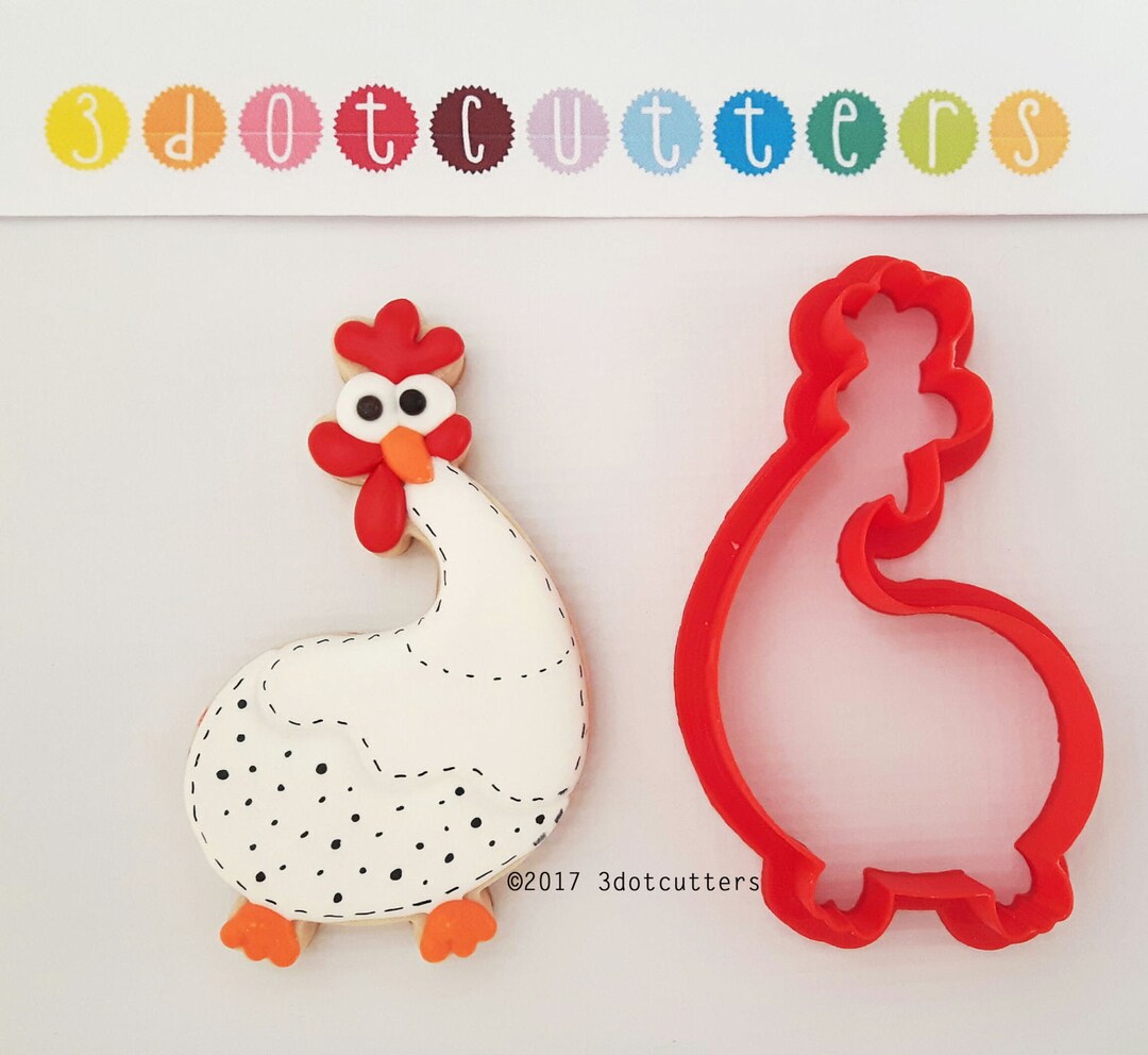 Hen Cookie Cutter #1 - Etsy