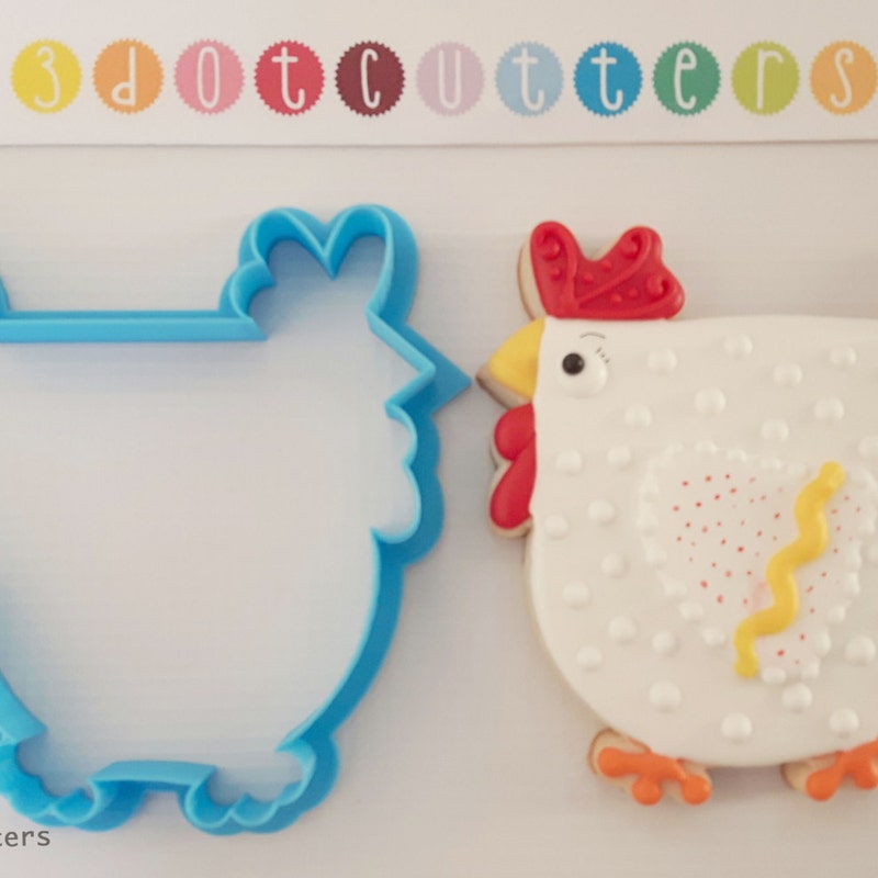Chicken Cookie Cutter - Etsy
