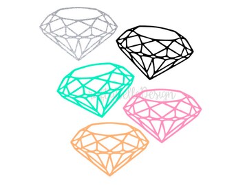 Diamond sticker | Etsy