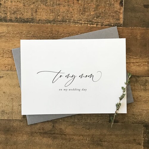 To My Groom on Our Wedding Day Note to Groom Groom Wedding - Etsy