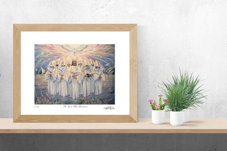 PAPER PRINT "the Great White Brotherhood" - Etsy