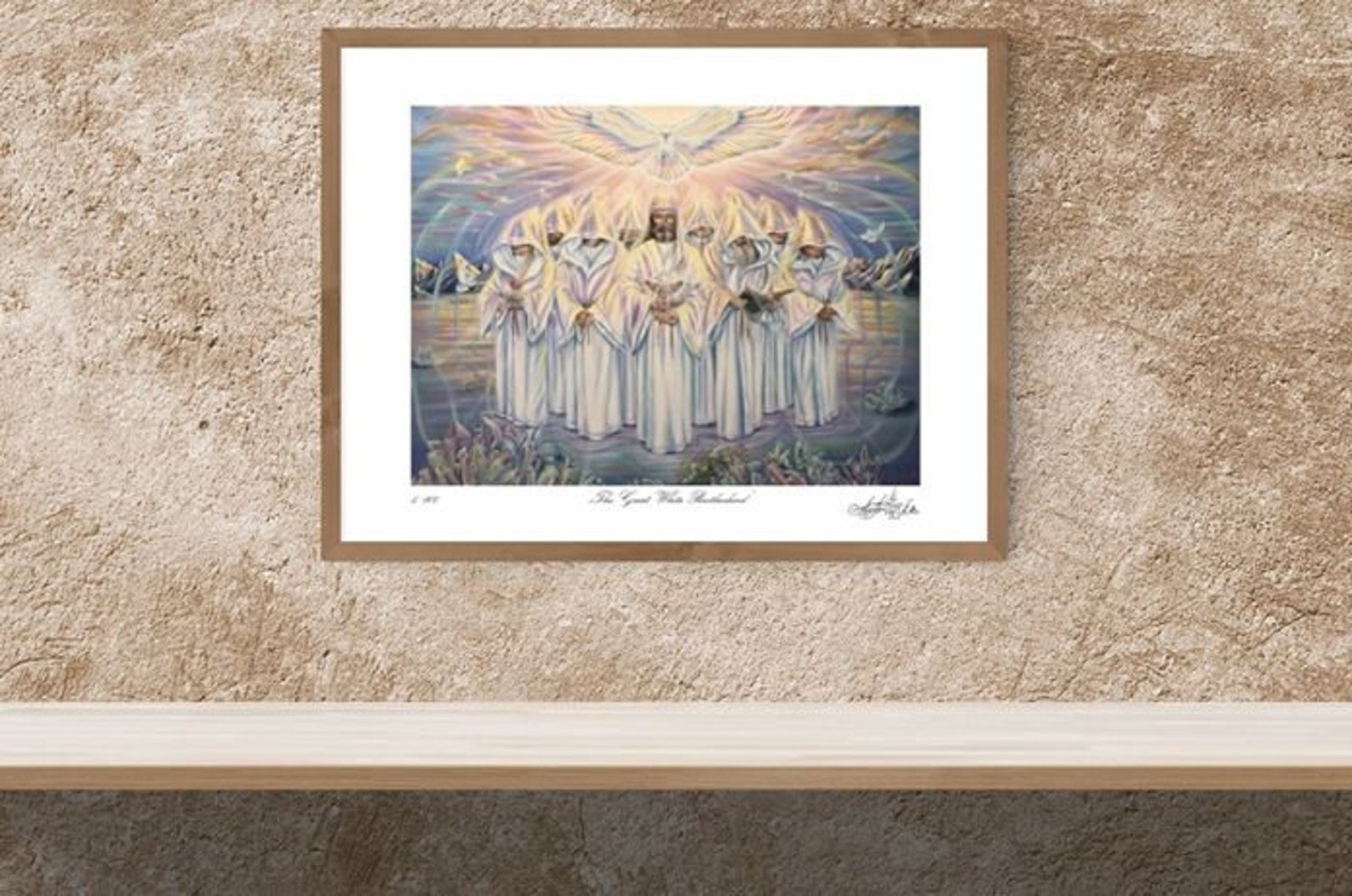 PAPER PRINT "the Great White Brotherhood" - Etsy