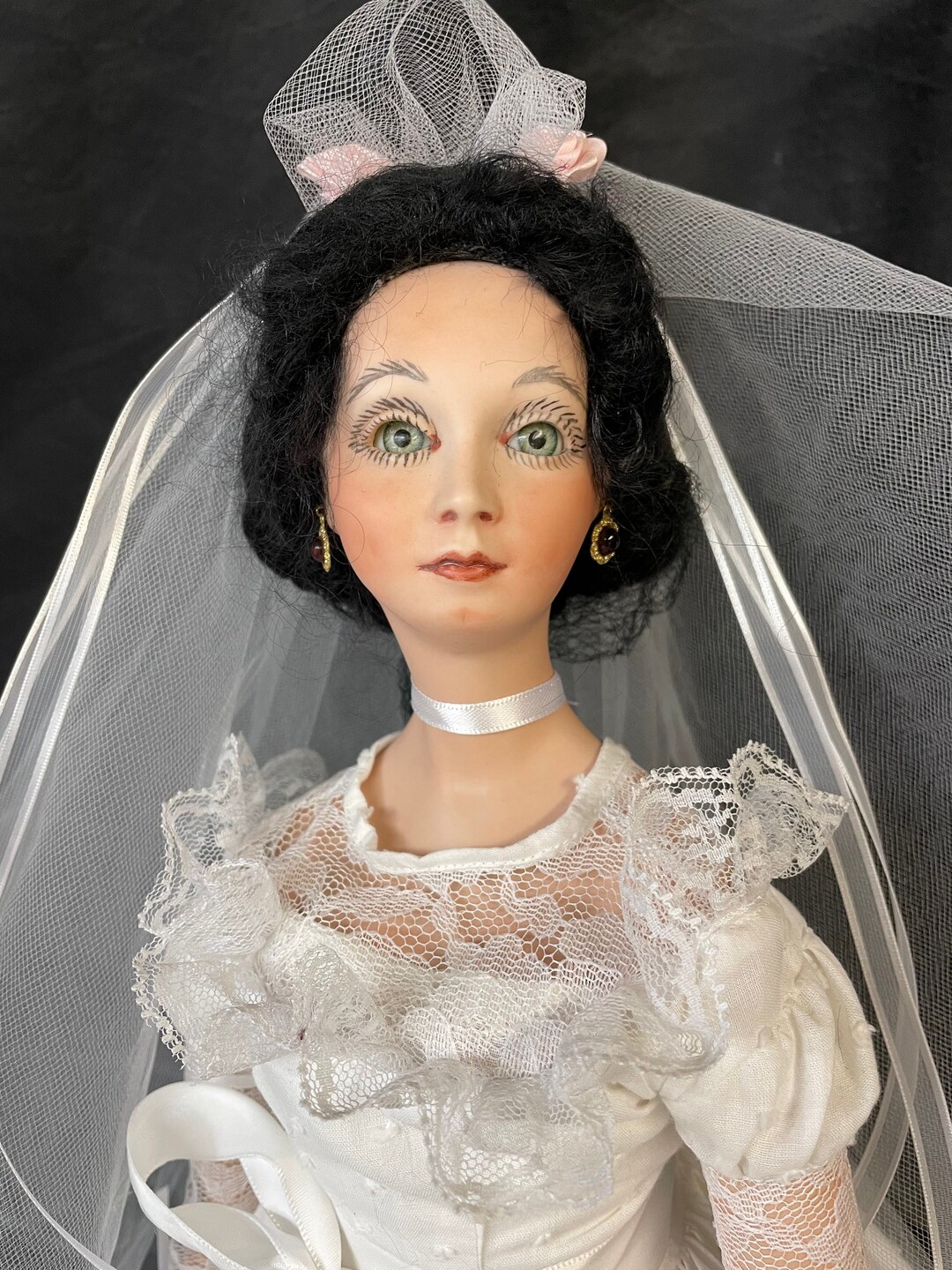 20 Porcelain Reproduction Bride Doll - Etsy