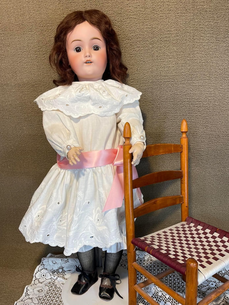26" Antique German Porcelain Doll Marked 101 SKU 142 - Etsy