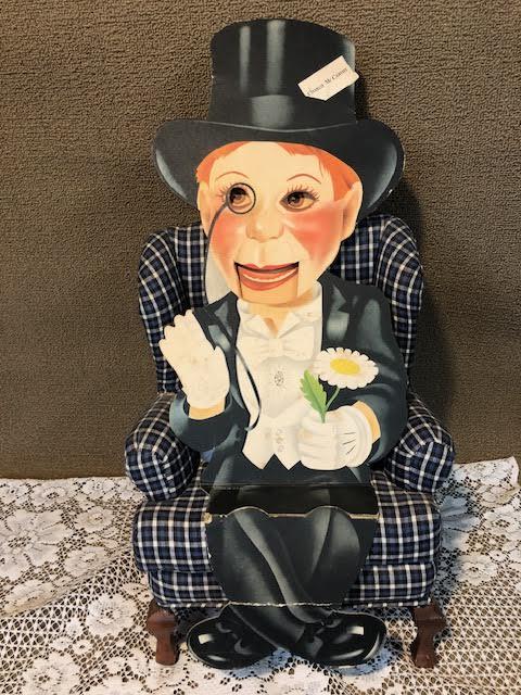 21" Cardboard Charlie Mccarthy Puppet - Etsy