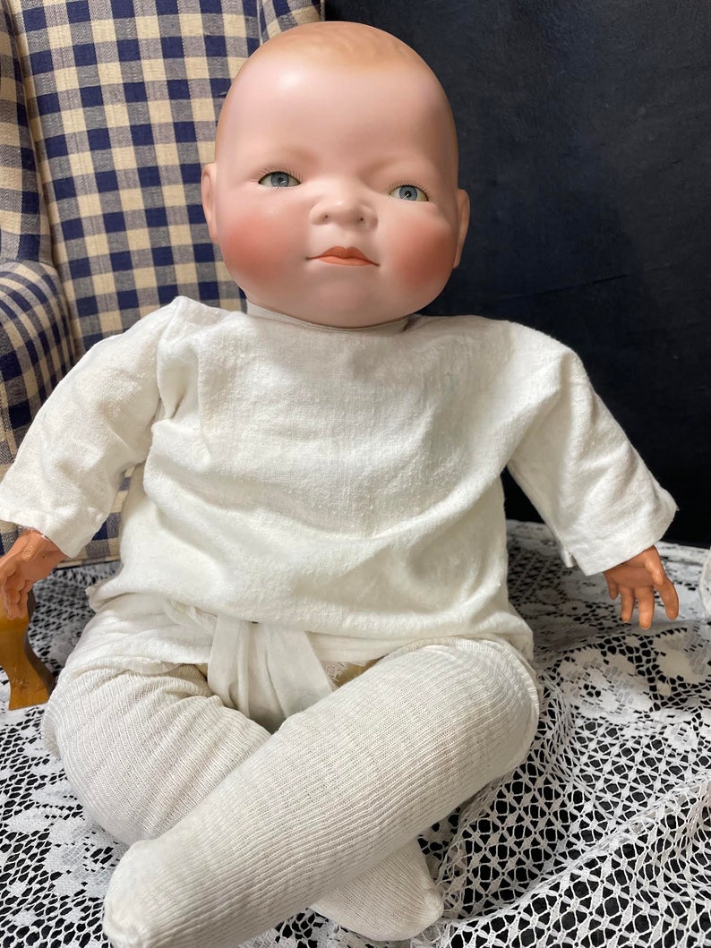 17" Antique Bye-lo Baby Doll - Etsy