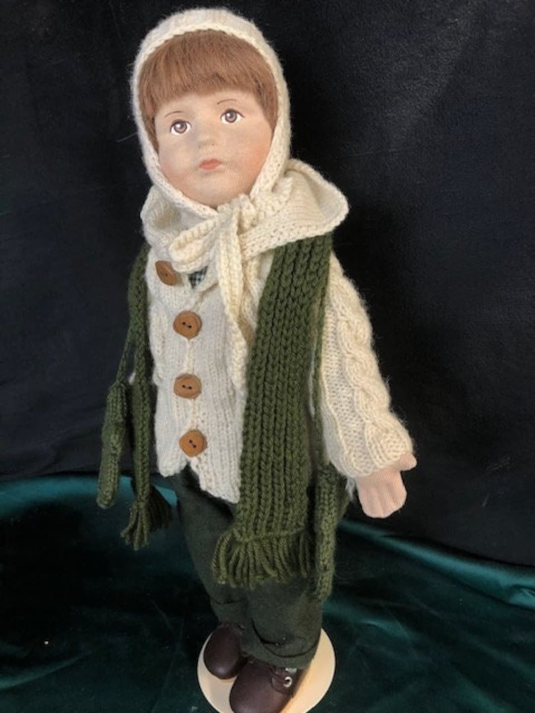 18 Karin Heller Cloth German Boy Doll - Etsy