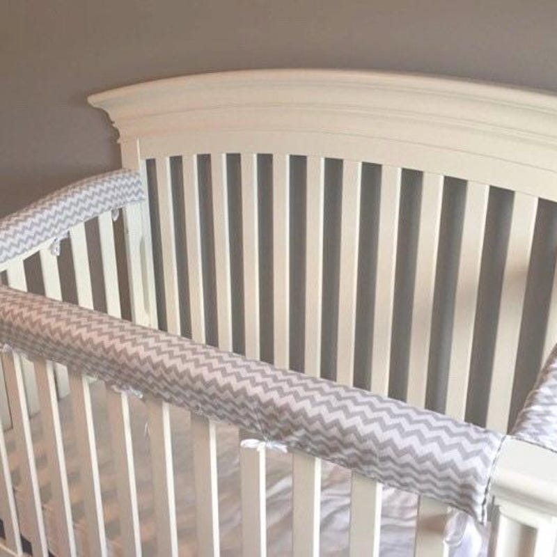 Crib Rail Guards - Etsy