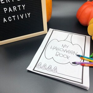 Halloween Activity Book - Digital Download - Party Games, Classroom ...
