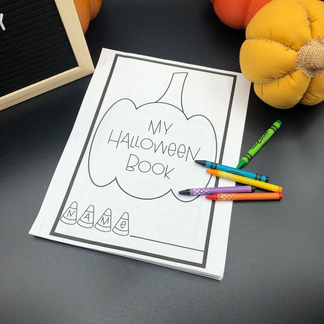 Halloween Activity Book - Digital Download - Party Games, Classroom ...