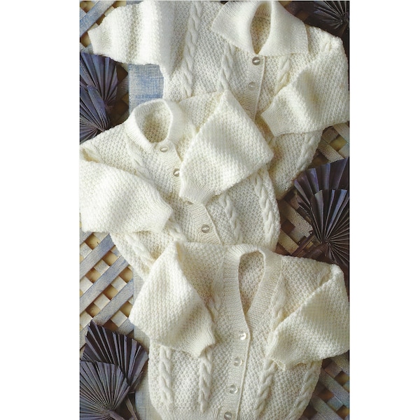 Baby Cardigans 4 Ply - Etsy New Zealand