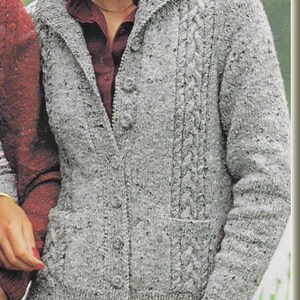 Cable Cardigan Knitting Pattern: Family Sizes 26-42" (PDF Pattern) - Etsy