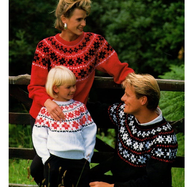 Fair Isle Sweater - Etsy