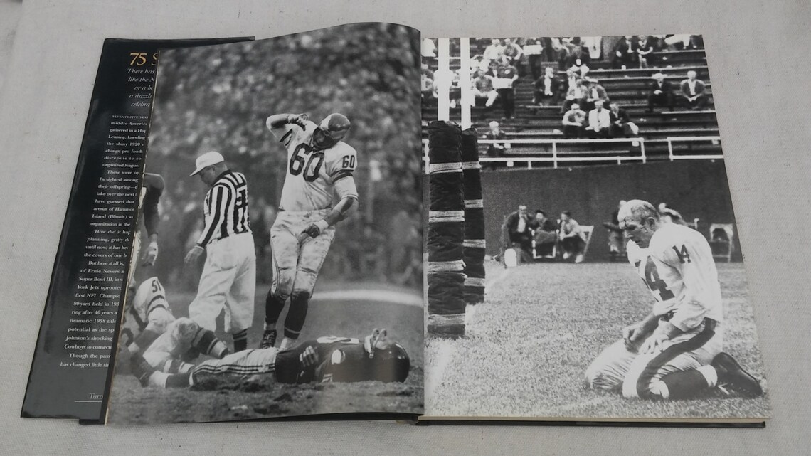 1994 75 Seasons the Complete Story of the National Football League - Etsy