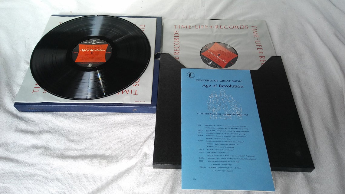 6 Time Life Record Box Sets of the Worlds Greates Music - Etsy