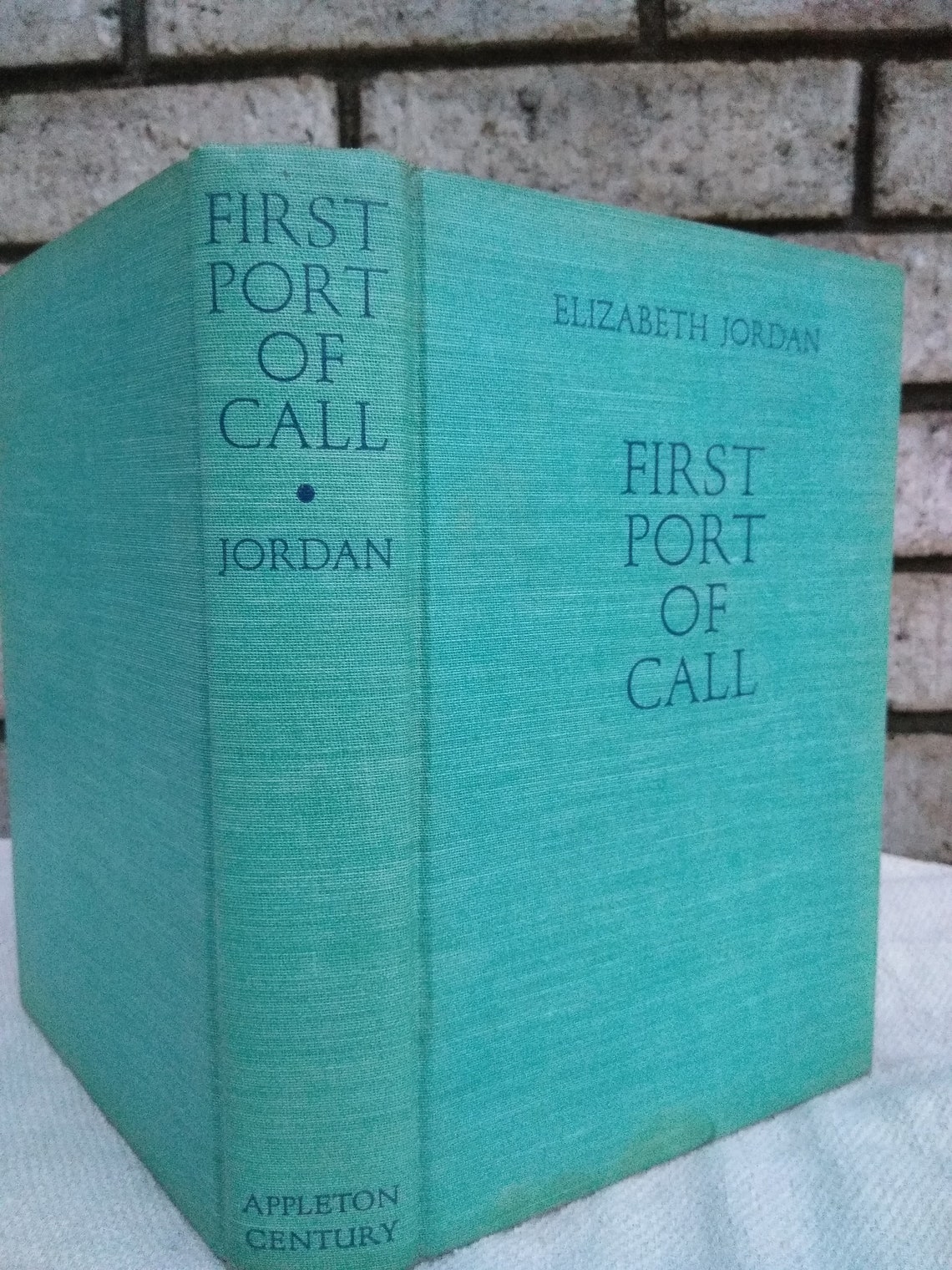 1940 First Edition First Port of Call by Elizabeth Jordan - Etsy