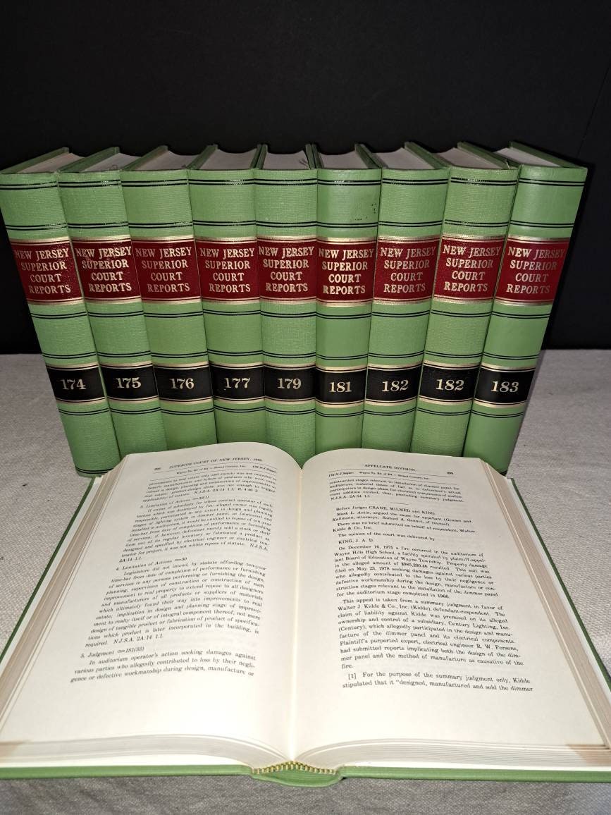 Collection of 10 Antique Law Books S27 - Etsy