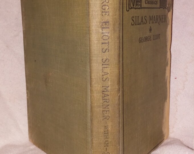 1898 Edition Silas Marner by George Elliot - Etsy