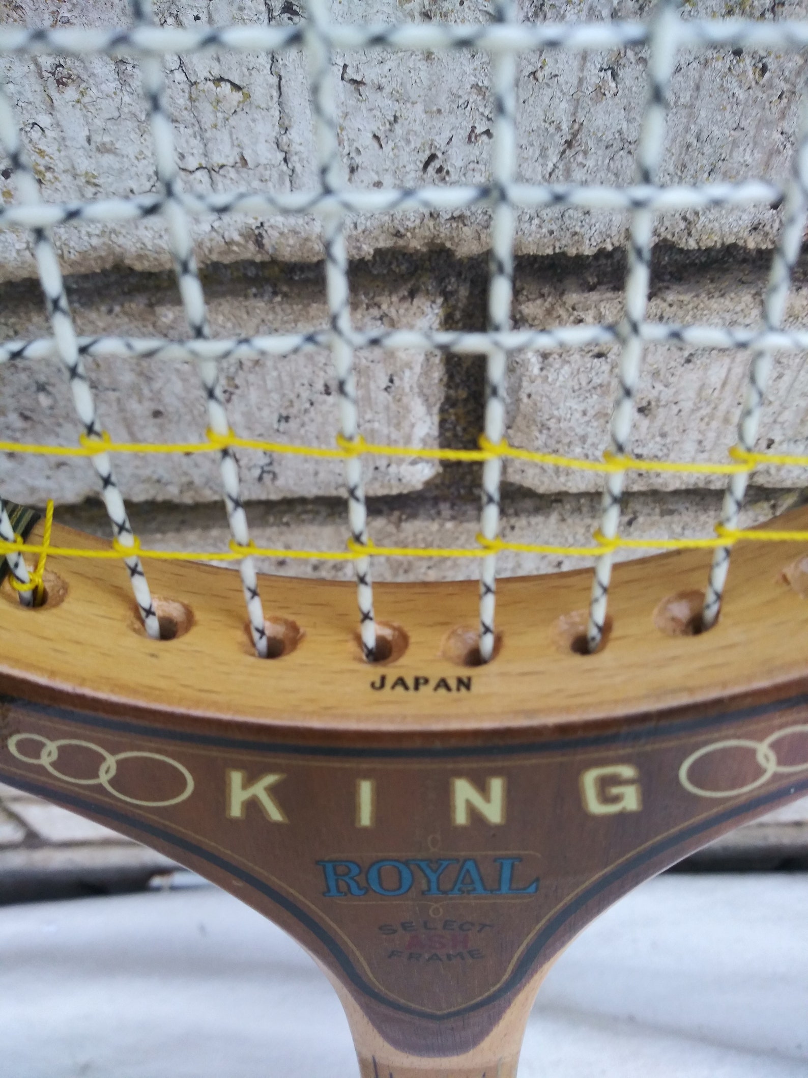 Rare 1960s Custom Built Ash Wood Royal Tennis Racket - Etsy