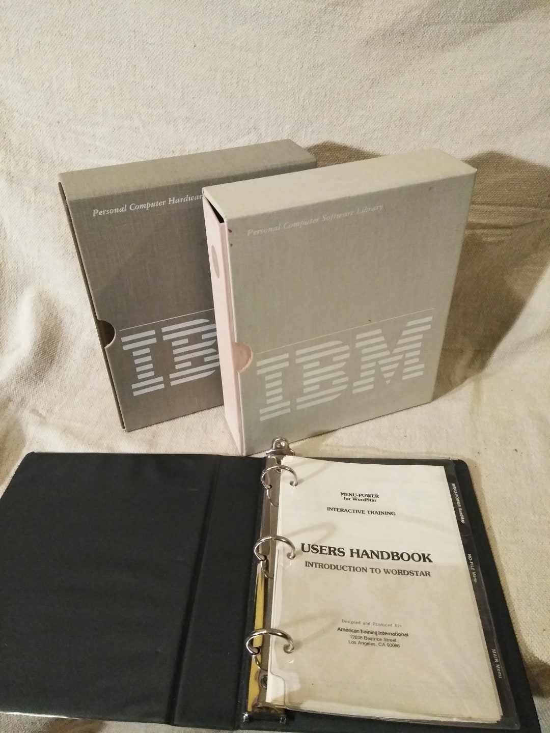 Collectible 1982 First Edition IBM 3.0 and Wordstar User Manuals - Etsy