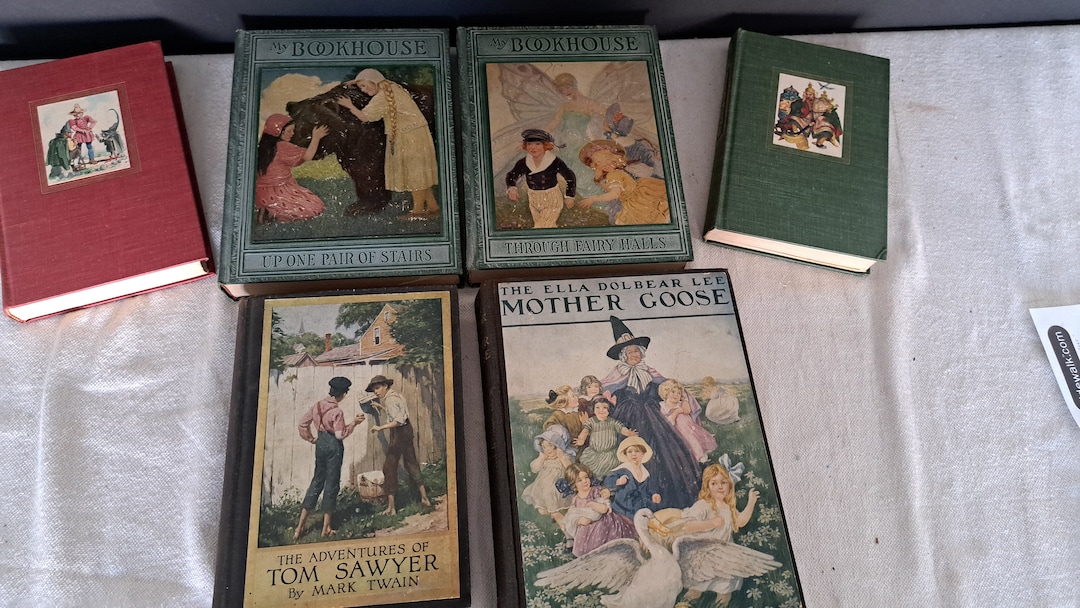 6 Early 1900s Childrens Books and Fairy Tales - Etsy