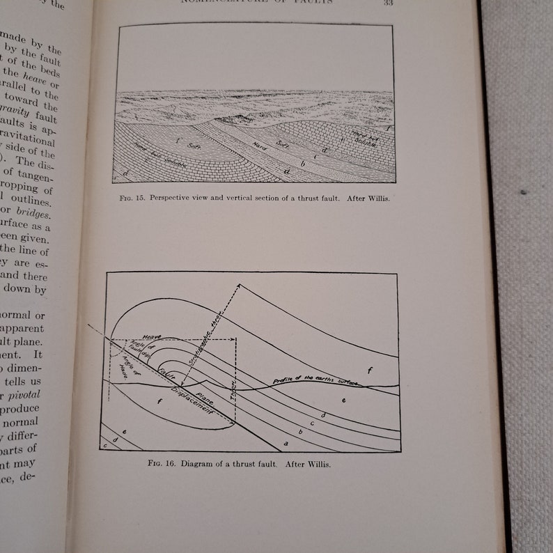 1913 First Edition Structual Geology by Charles Keneth Leith - Etsy