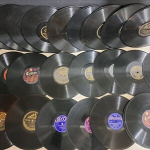Collection of 35 Antique 78 Rpm Records - Etsy