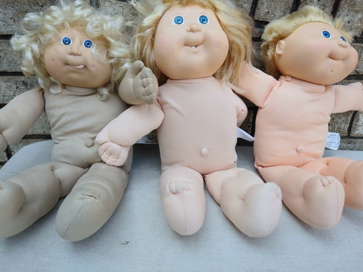 Collecion of 8 Vintage Xavier Roberts Cabbage Patch Dolls - Etsy