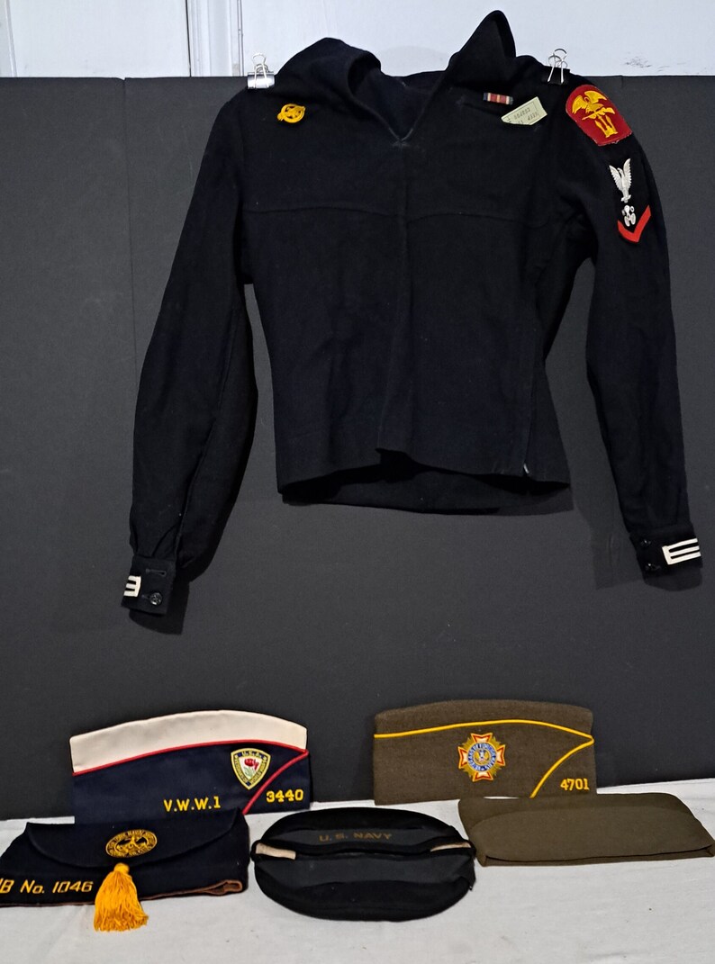 Collection of WW1 U.S. Navy Shirt and Hats - Etsy