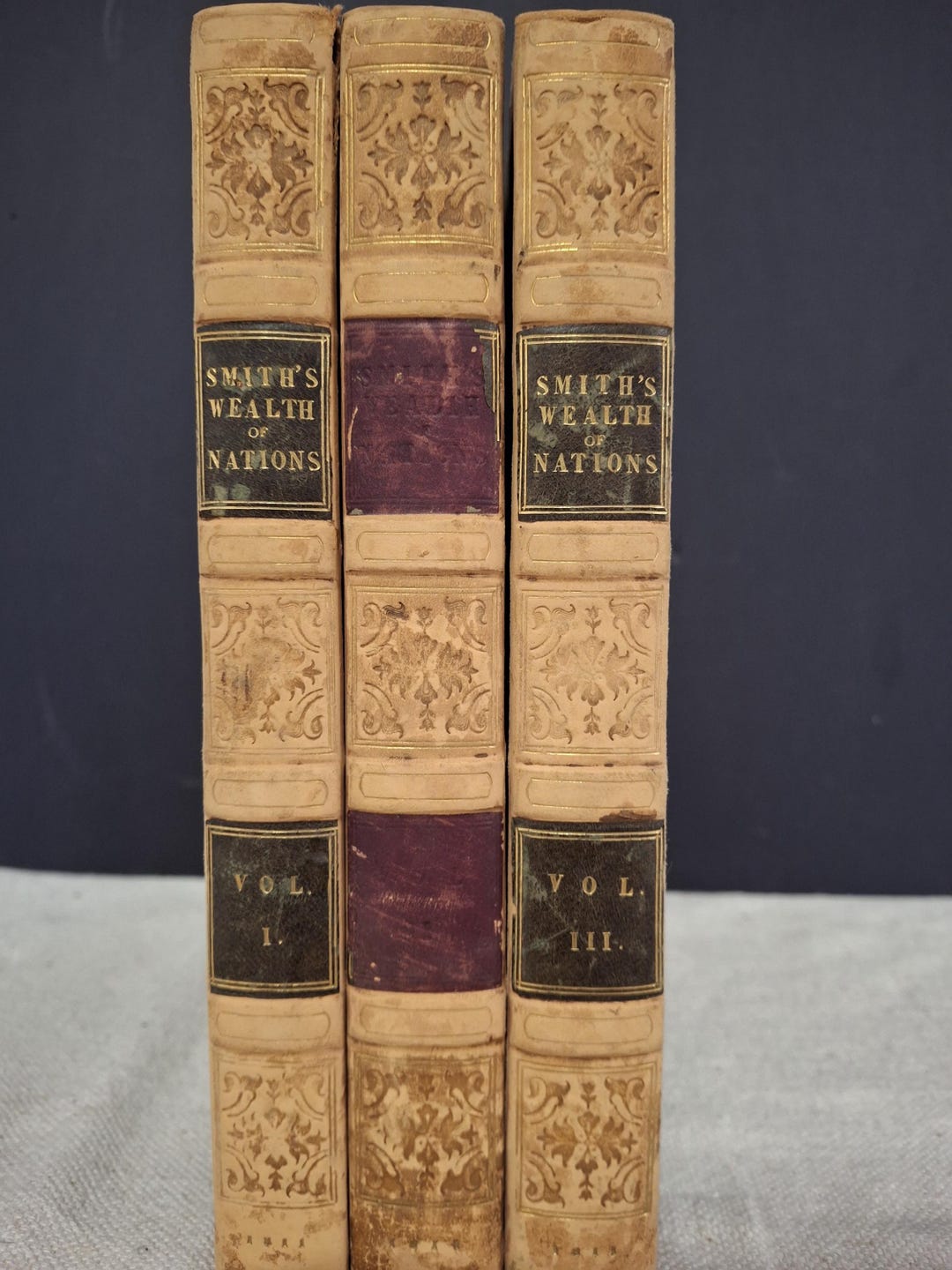 1811 Adam Smith Wealth of Nations: 3-volume Set - Etsy
